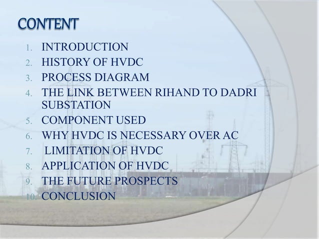 Hvdc transmission system | PPTX
