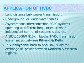 Hvdc transmission system | PPTX | Computer Networking | Computing