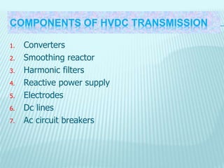 Hvdc transmission system | PPTX