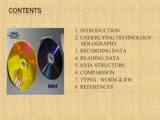 Hvd(Holographic Versatile Disc) | PPT