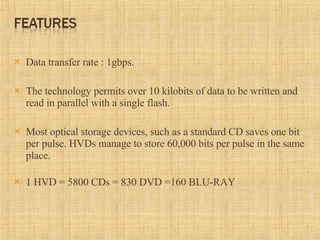 Hvd(Holographic Versatile Disc) | PPT