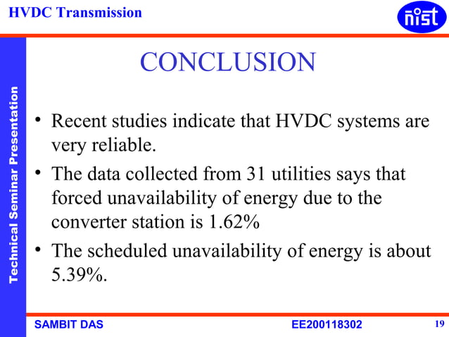 Hvdc transmission | PPT | Computer Networking | Computing