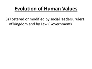 Human Values and Ethics | PPTX