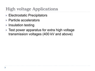 High Voltage Engineering Presentation_Basics | PPTX