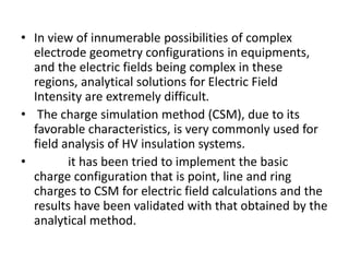 charge simulation method | PPTX