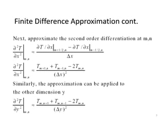 Finite difference method for charge calculation | PPT