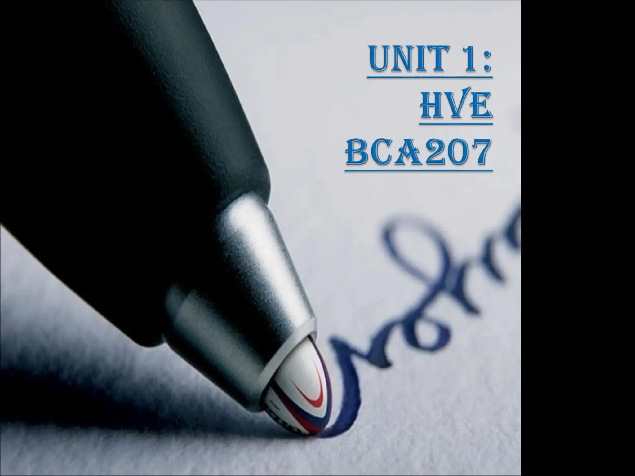 HVE UNIT1 CHOICEMAKING. .ppt