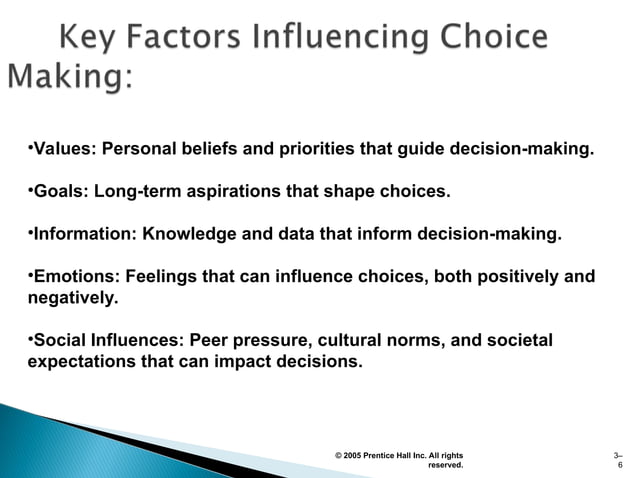 HVE UNIT1 CHOICEMAKING. .ppt