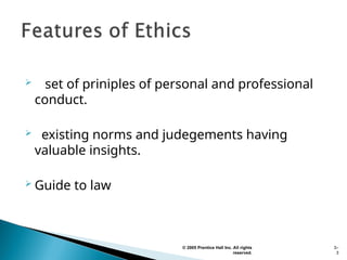 HVE UNIT3 ETHOS human values and ethics.ppt