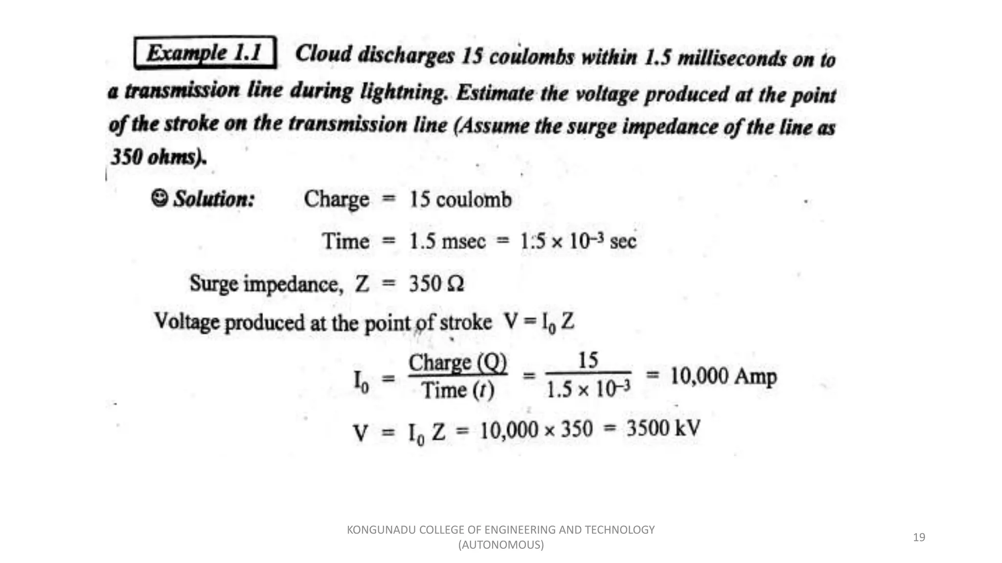 HVE UNIT I OVER VOLTAGES IN ELECTRICAL POWER SYSTEM.ppt