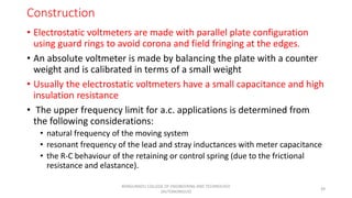 HVE UNIT IV MEASUREMENT OF HIGH VOLTAGES AND HIGH CURRENTS.pptx