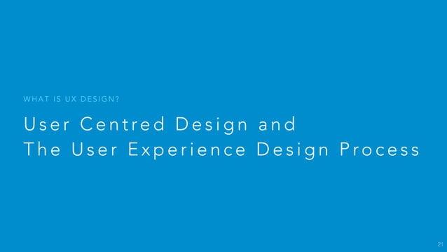 Introduction to User Experience Workshop | PPT
