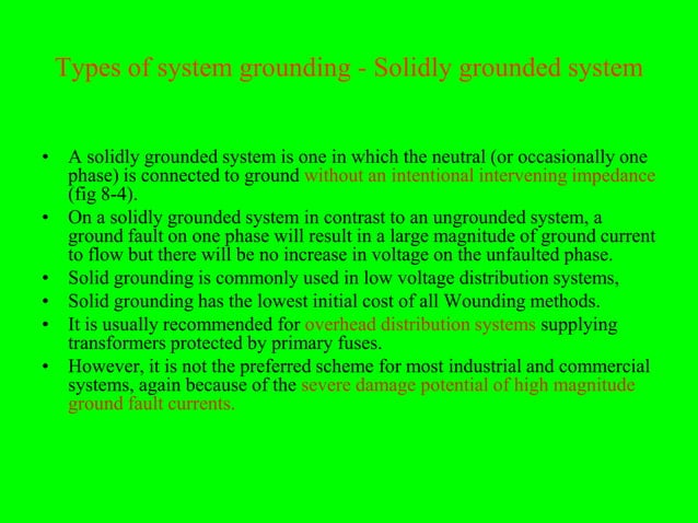 Hv grounding final | PPT