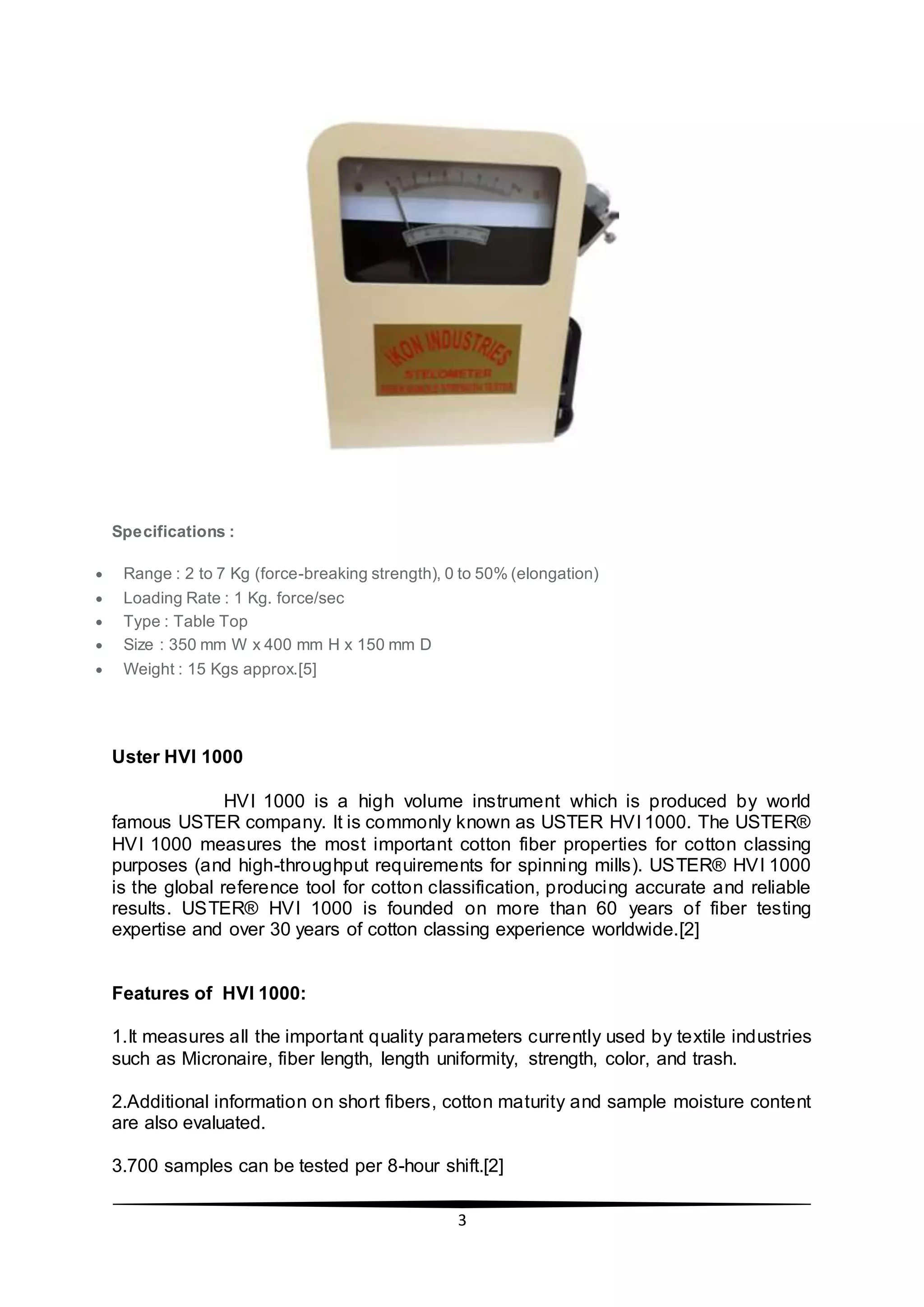 Hvi(high volume instrument) | DOCX