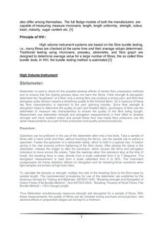 Hvi(high volume instrument) | DOCX