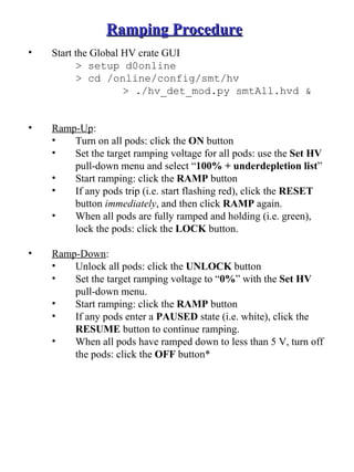Hv instructions | PPT