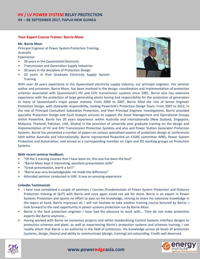 HV / LV POWER SYSTEM RELAY PROTECTION | PDF