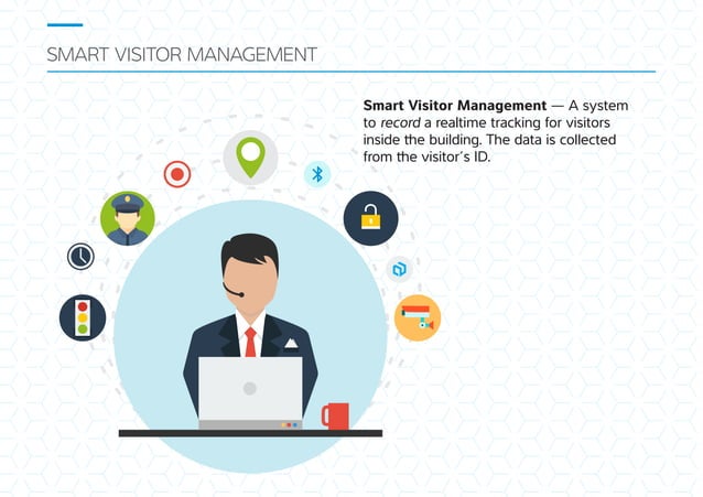 Smart Office and Smart Visitor System with Cubeacon | PPT
