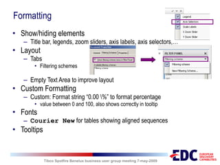 Getting the most out of Tibco Spotfire | PPT