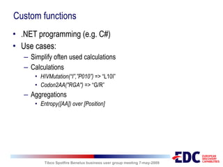 Getting the most out of Tibco Spotfire | PPT