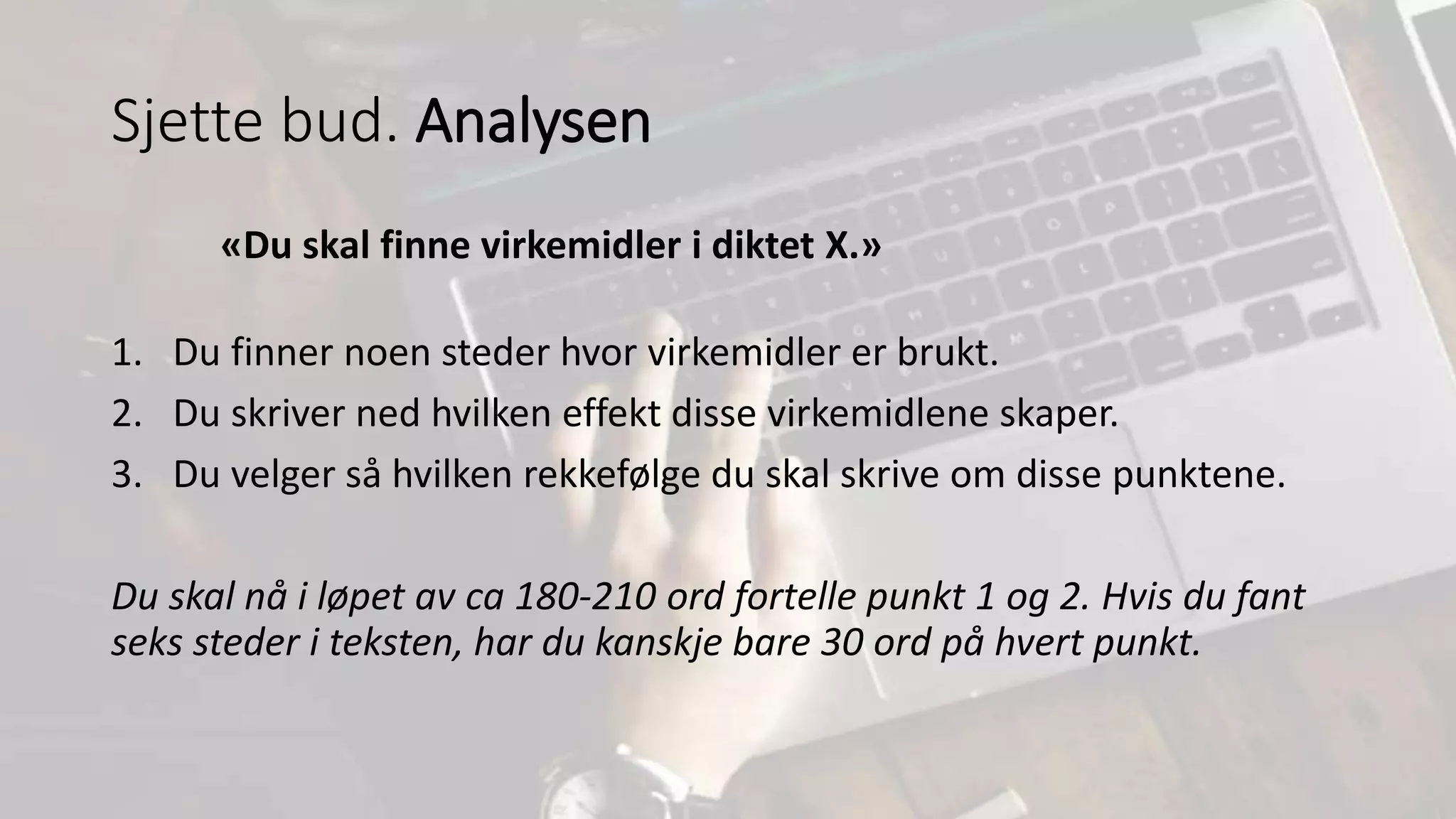 Hvordan skrive et kortsvar | PPT