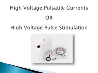 High Voltage Pulse Stimulation | PPTX
