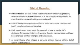 Theory of Ethics | PPTX