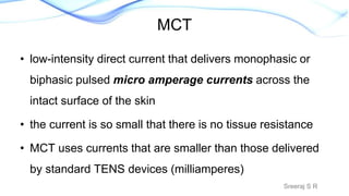 Diadynamic currents, High Voltage Galvanic Stimulation, Micro current ...