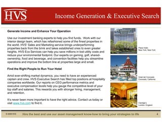 HVS Global Brochure | PDF | Management Consulting Industry | Industries