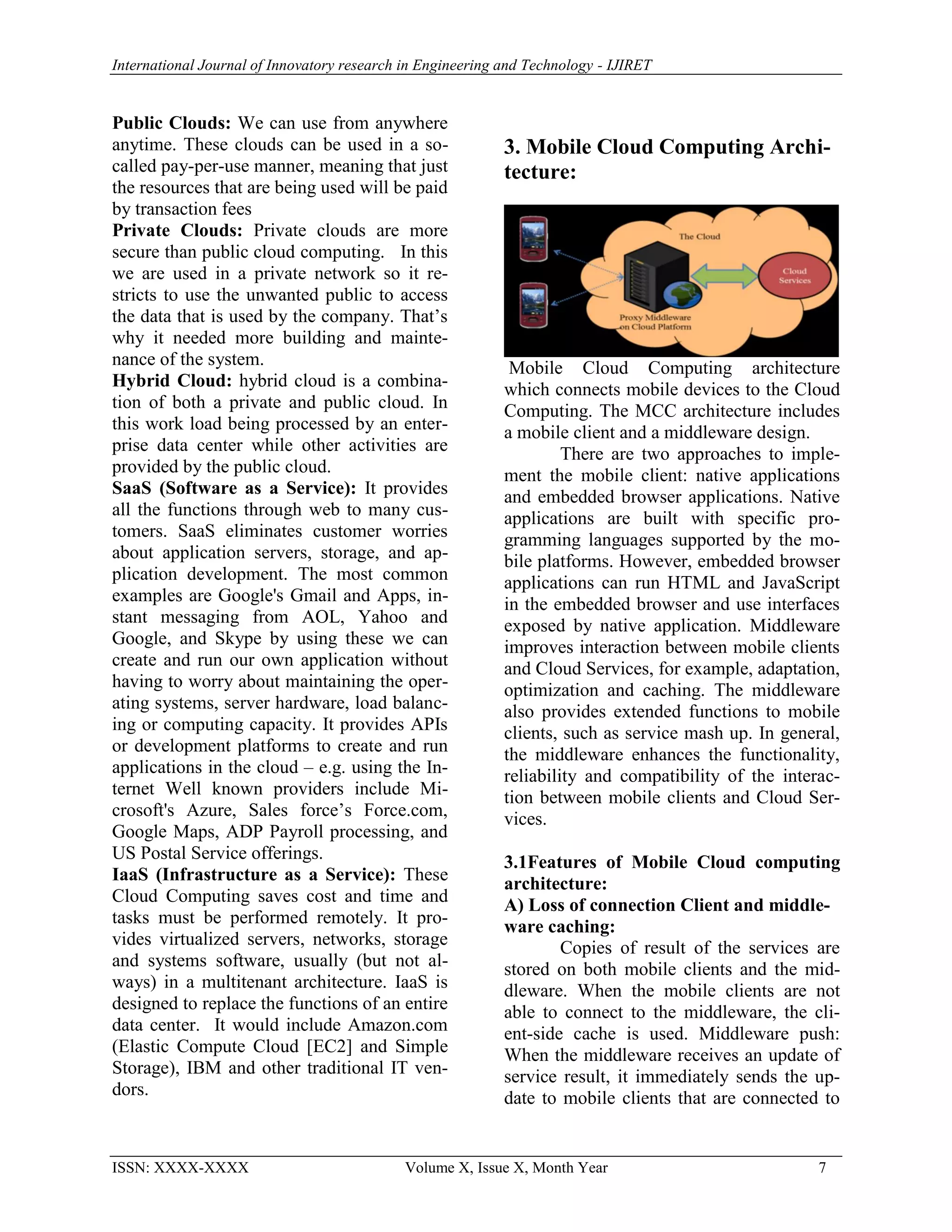 Ijirsm choudhari-priyanka-backup-and-restore-in-smartphone-using-mobile-cloud-computing | PDF ...