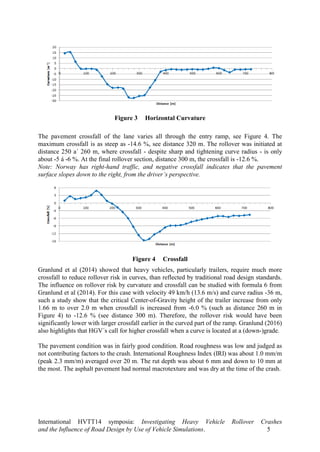 Investigating Heavy Vehicle Rollover Crashes and the Influence of Road ...