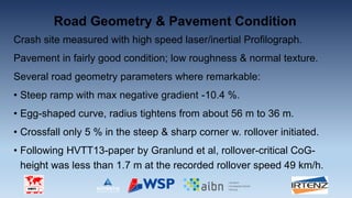 HVTT14 Investigating Heavy Vehicle Rollover Crashes and the Influence ...