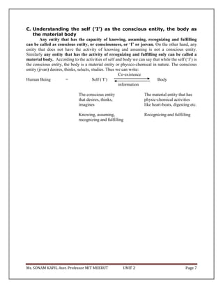 Human values unit 2 notes | PDF