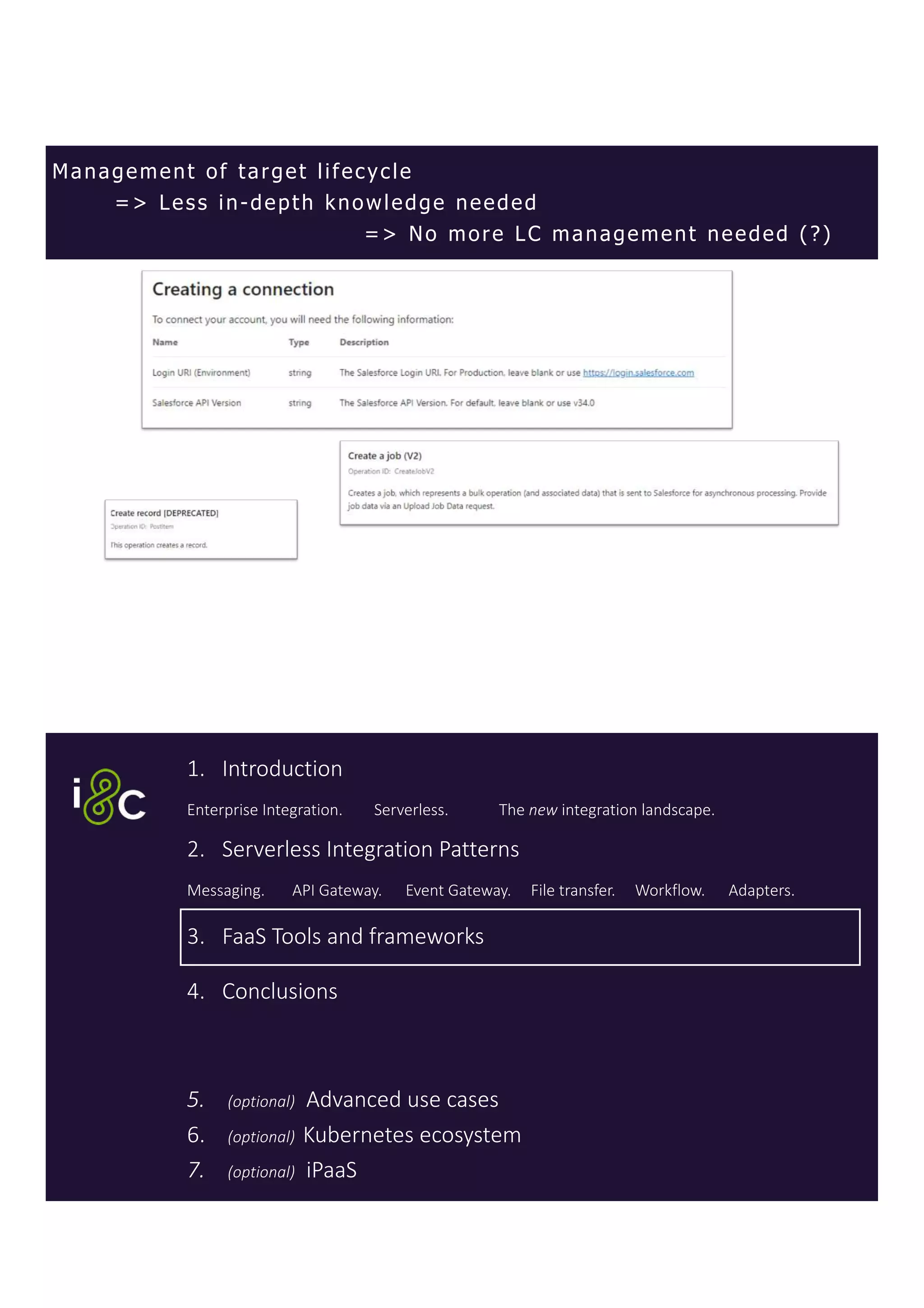 SAI - Serverless Integration Architectures - 09/2019 | PDF