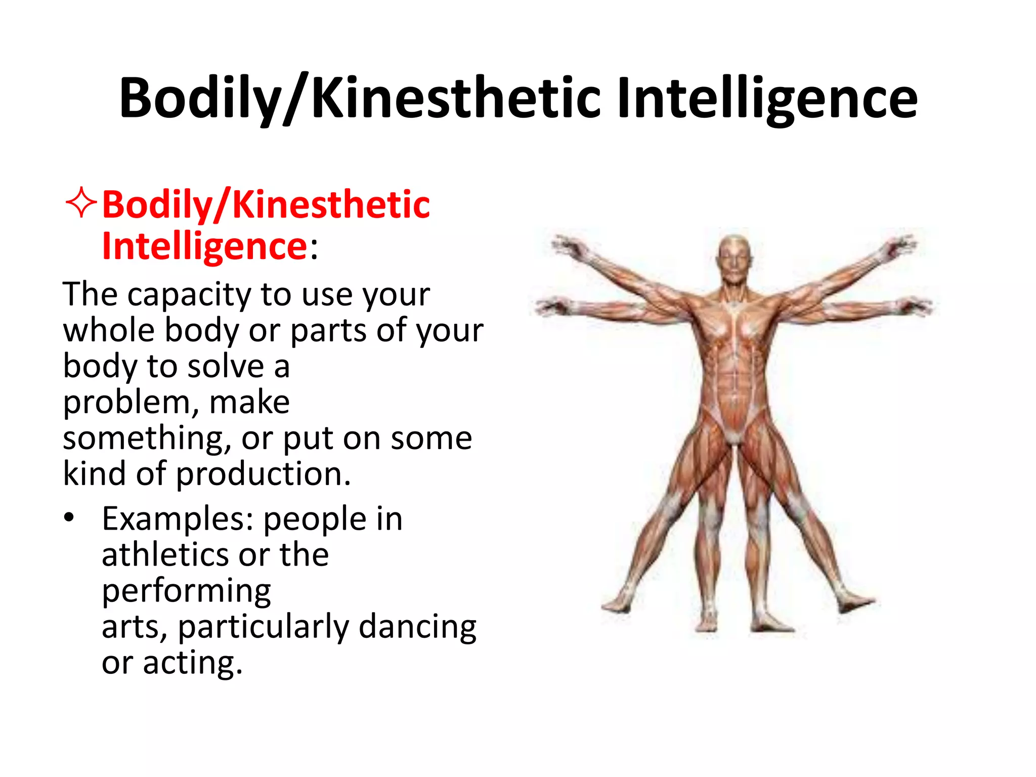 Hw Gardner: 9 intelligences | PPTX