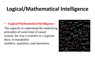 Hw Gardner: 9 intelligences | PPTX