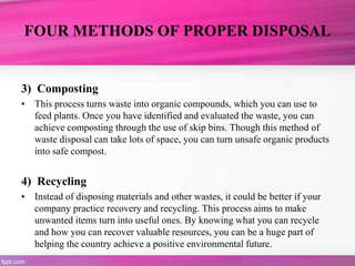 Hazardous waste Management | PPT