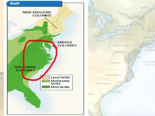 Only Middle Colonies Map