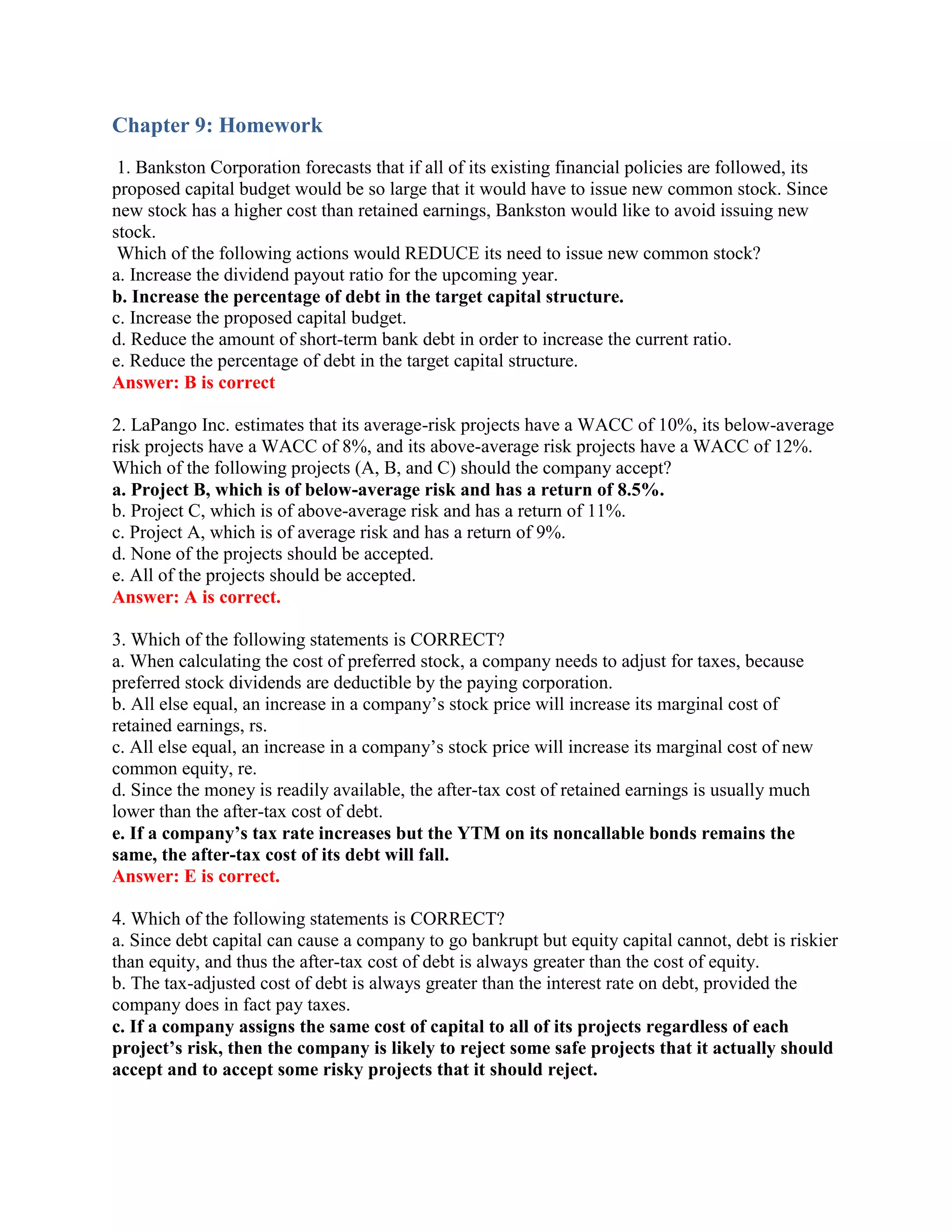 Hw09 fin. mgmt. | DOCX