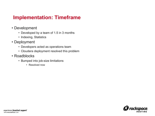 Hw09 Cross Data Center Logs Processing | PPT | Databases | Computer Software and Applications