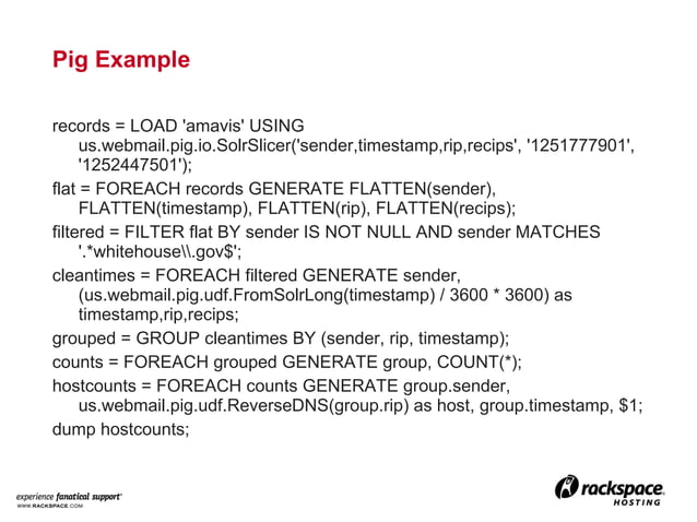 Hw09 Cross Data Center Logs Processing | PPT | Databases | Computer Software and Applications