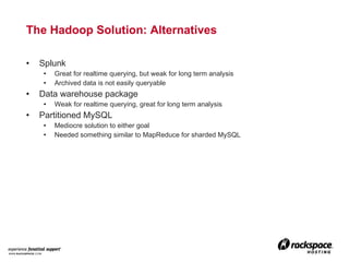 Hw09 Cross Data Center Logs Processing | PPT | Databases | Computer Software and Applications