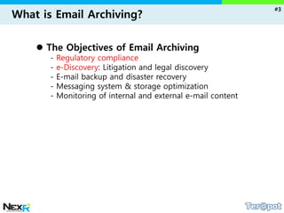 Hw09 Terapot Email Archiving With Hadoop | PDF