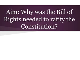 Hw #11 bill of rights | PPTX