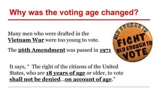 Hw#17 voting rights | PPTX