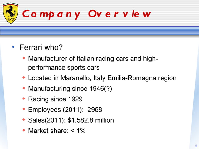 ferrari | PPT