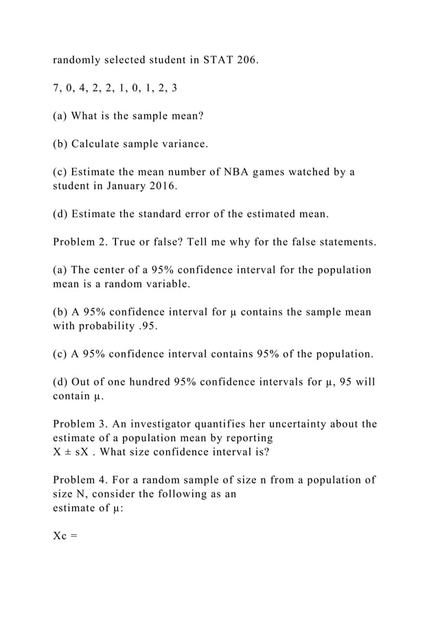 HW1_STAT206.pdfStatistical Inference II J. Lee Assignment.docx