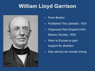 Hw#26 abolition movement ppt | PPTX