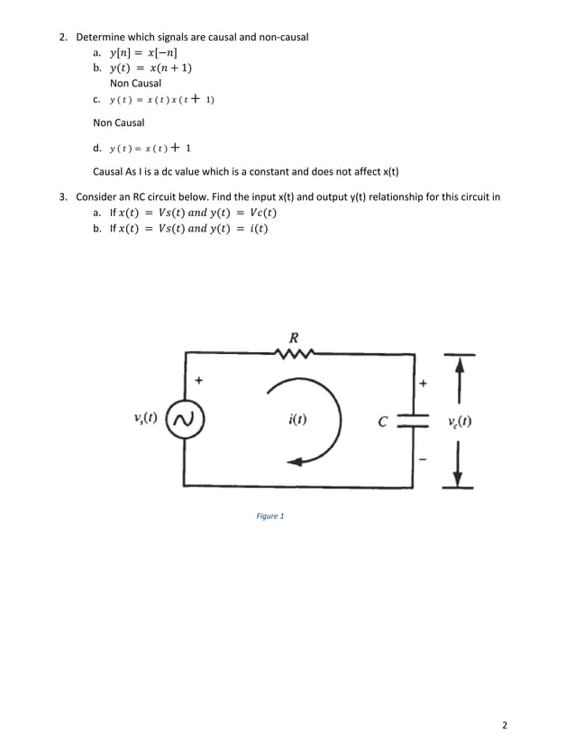 signal and system Hw2 solution | PDF