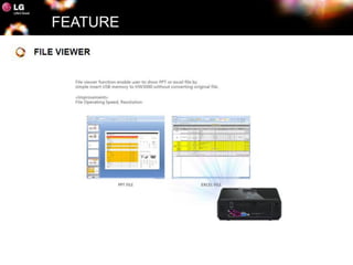 LG LED Projector | PPT